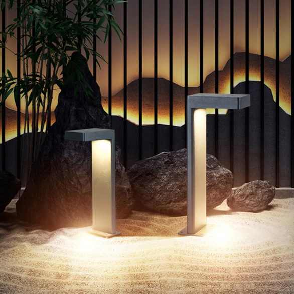 China New Design Garden Lamp Waterproof IP65 20W Modern Hotel Home Decoration Outdoor Bollard ...
